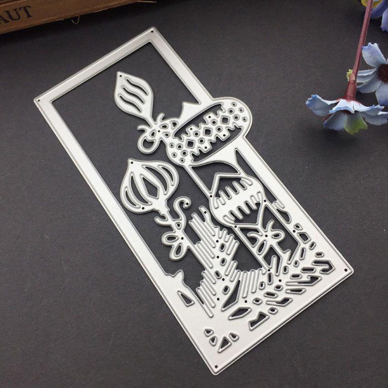 Snowflake Metal Cutting Dies Stencil DIY Scrapbooking Album Stamp Paper ...
