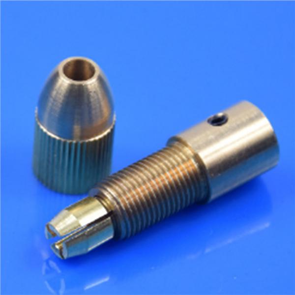 Buy 7Pcs Brass Collet Solid Metal Durable Small Center Shaft Collet ...