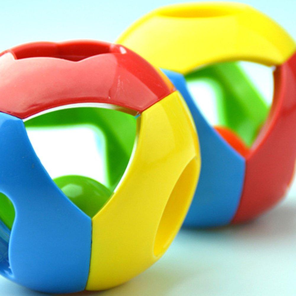Buy KKII Baby Rattle Ball Toy Hand Catch Grasp Shaking Shaker Bell ...