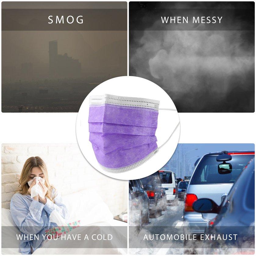 Buy ICOCO Miss You Disposable Face Mask Cloth Protected Face Shield ...