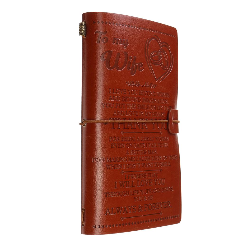 Buy Leather Journal Travel Notebook Handmade Vintage Leather Bound ...