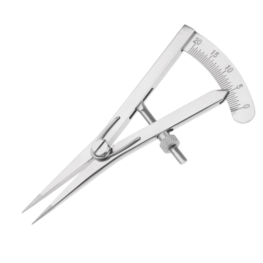 Stainless Steel Ophthalmic Eye Caliper Double Eyelid Scale Screw ...