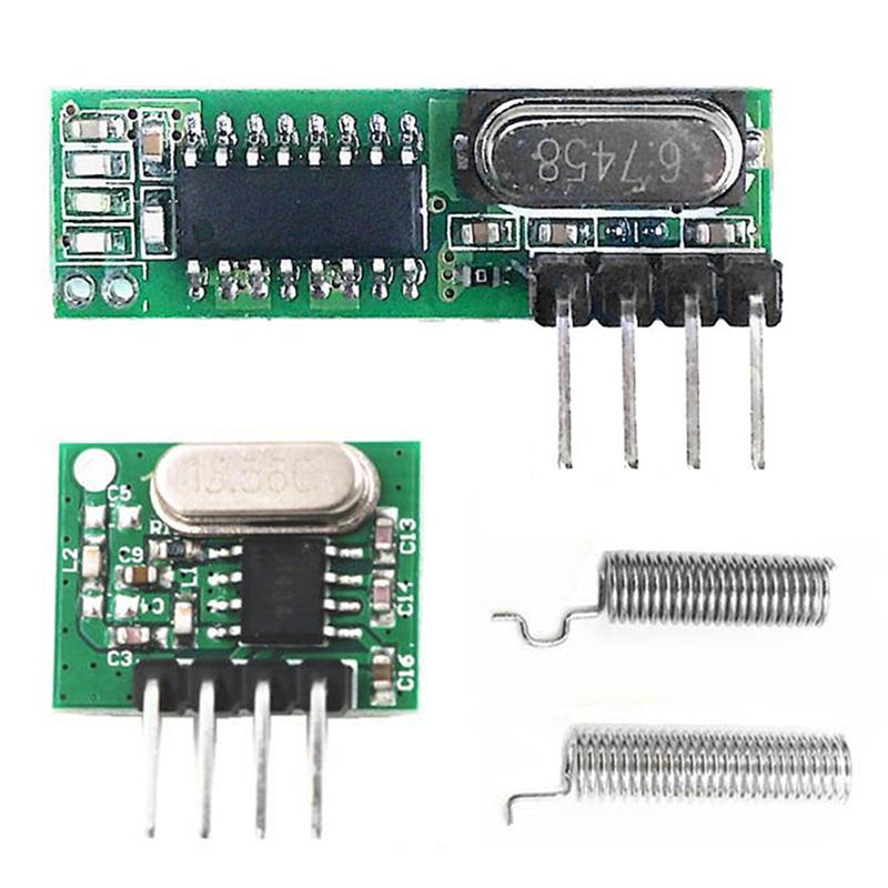 Buy RF Module 433Mhz Superheterodyne Receiver And Transmitter Kit For ...
