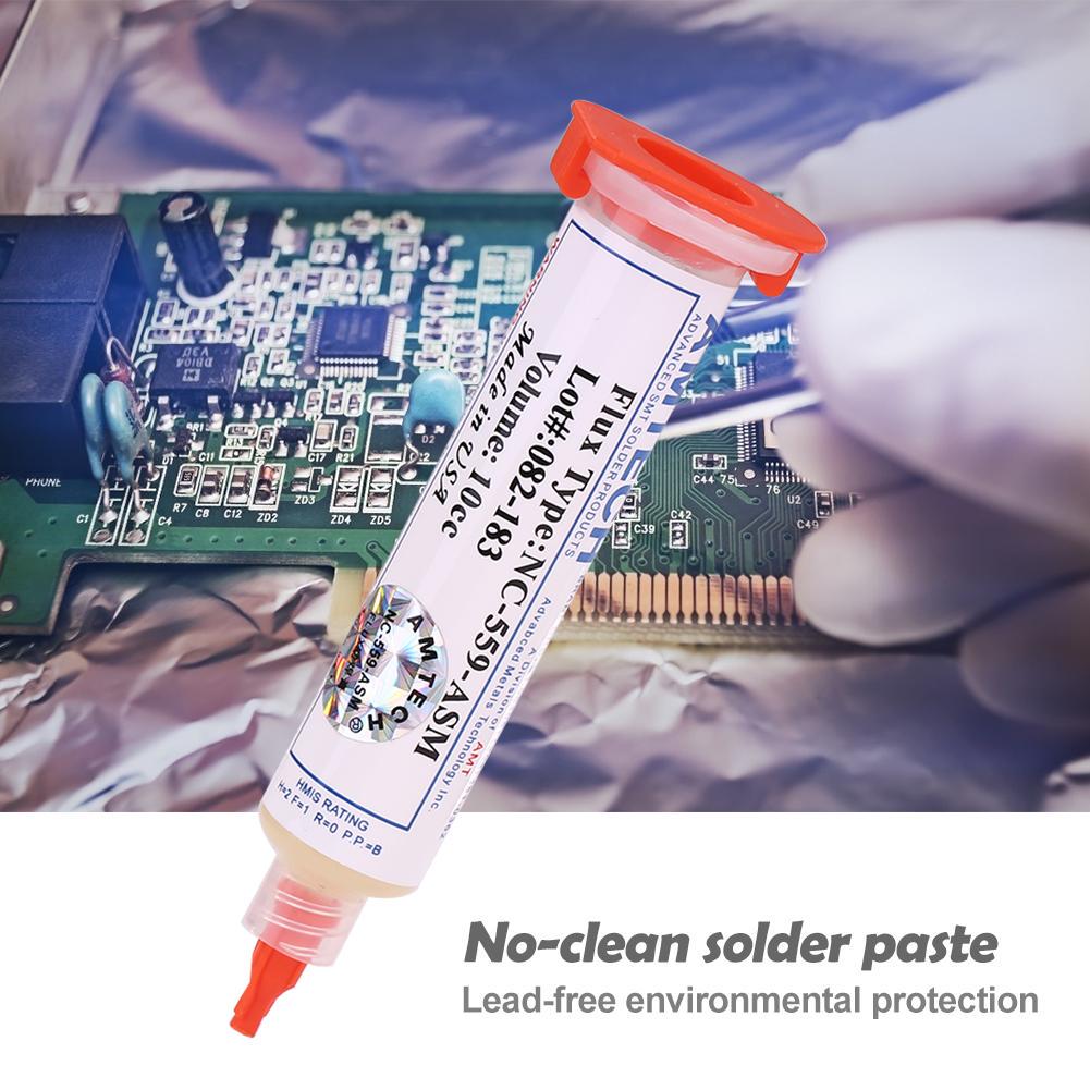 Buy Solder Flux 10cc NC-559-ASM-UV solder paste for Chips Computer ...