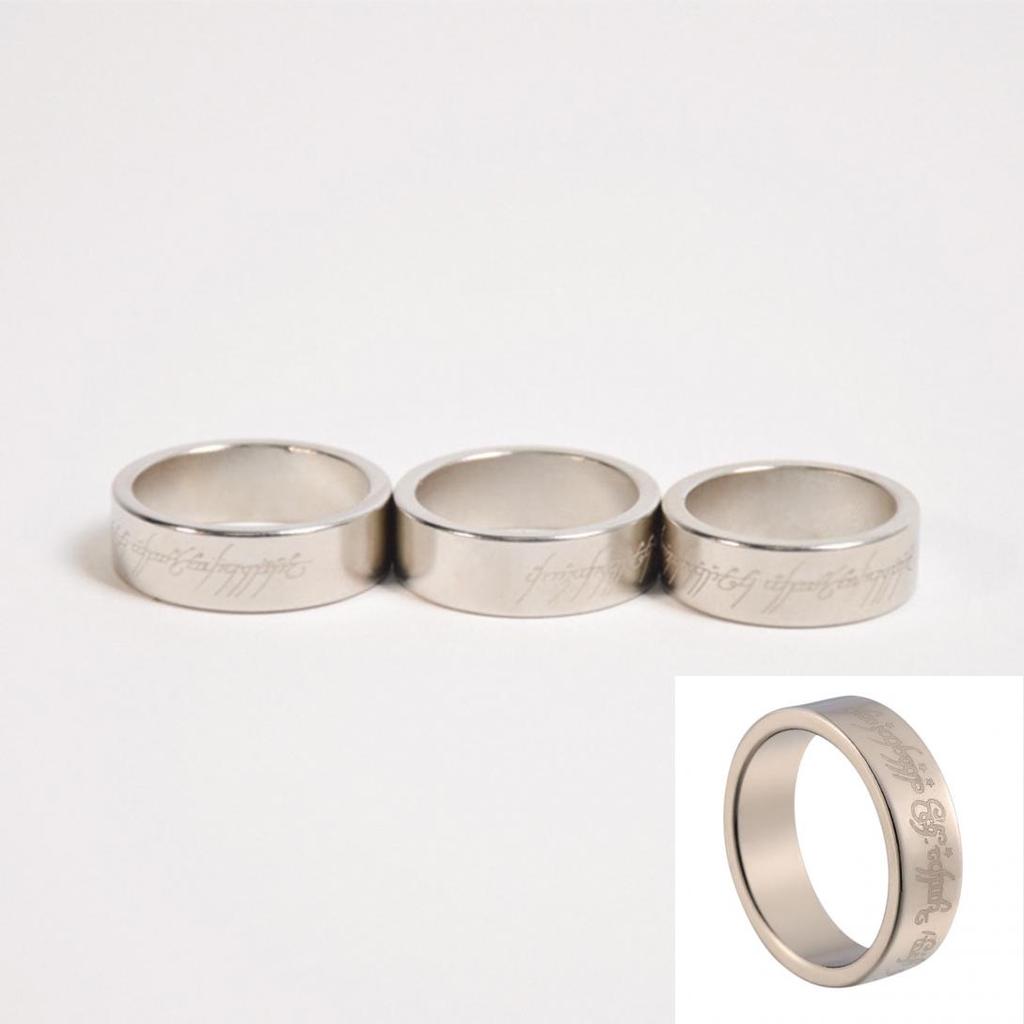 Buy H&B Store 18/19/20/21mm Printed Mini Magnetic Magic Ring Toy ...