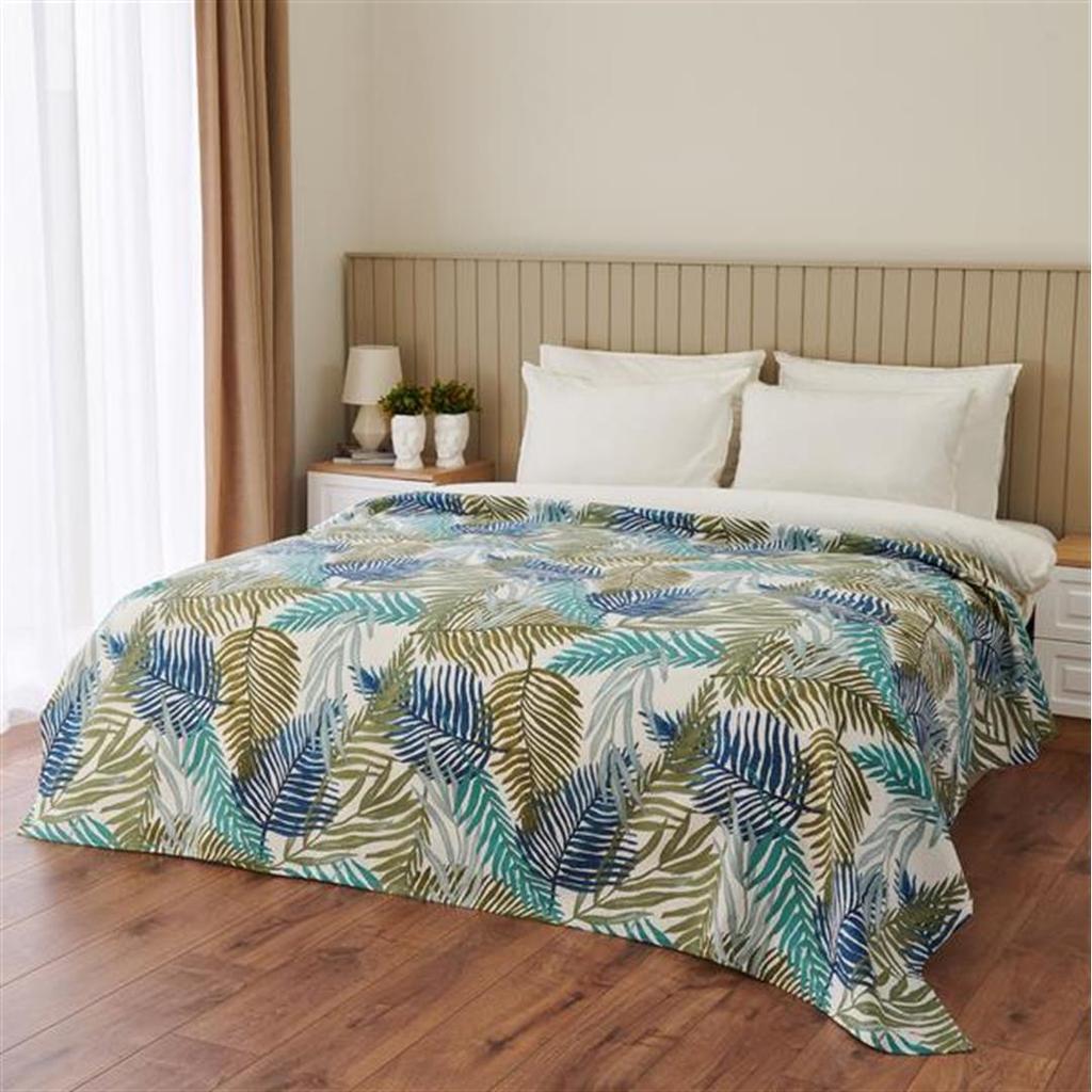 Compra Nuvomon Palmera Doble Lucio Verde 200x220 cm - alta calidad ...