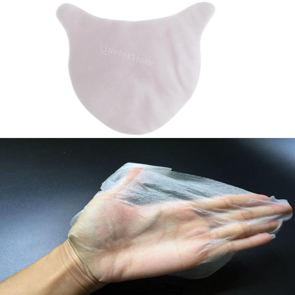 Buy 100pcs Natural Silk Neck Mask Breathable Soft Skin Care Treatment ...