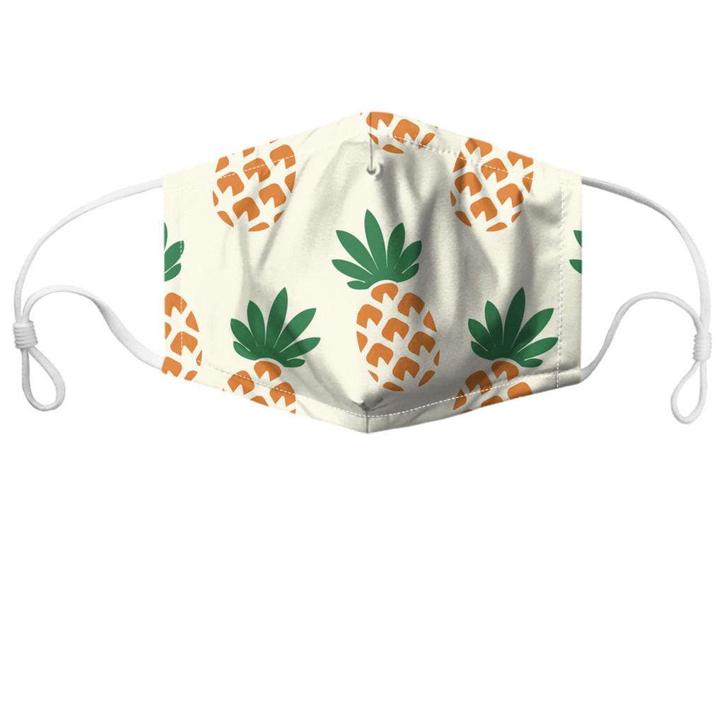 Buy GG Adult Women Floral Safet Protect Washable Cotton Face Mask Mouth ...