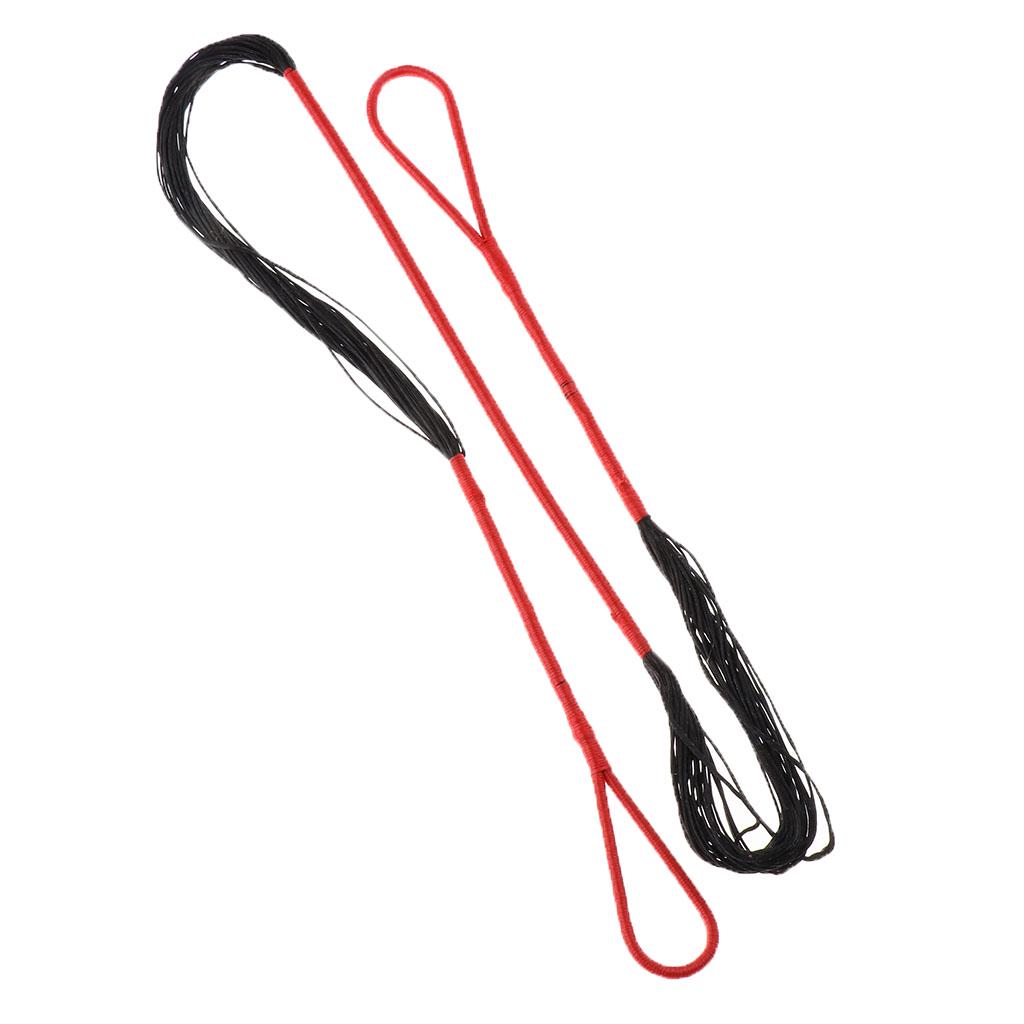 Buy Archery Bowstring Shooting Hunting Recurve Bow String Longbow Red ...