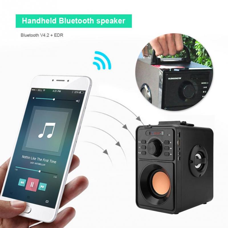 Buy MP09 Stereo Outdoor Wireless 3D Support TF USB AUX FM Handheld ...