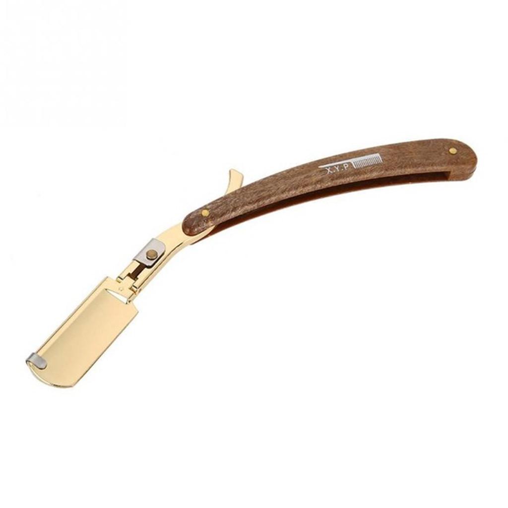 Buy Manual Shaver Folding Straight Razor Stainless Steel Beard Hair at ...