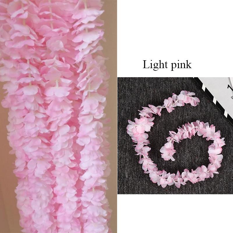 100CM Artificial Cherry Blossom Hanging Garland Vine Silk Flowers ...