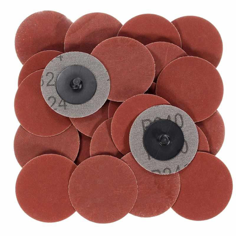 Buy Pdtoweb 25pcs 240Grit 2 Inch Roloc Conditioning Cleaning Roll Lock ...