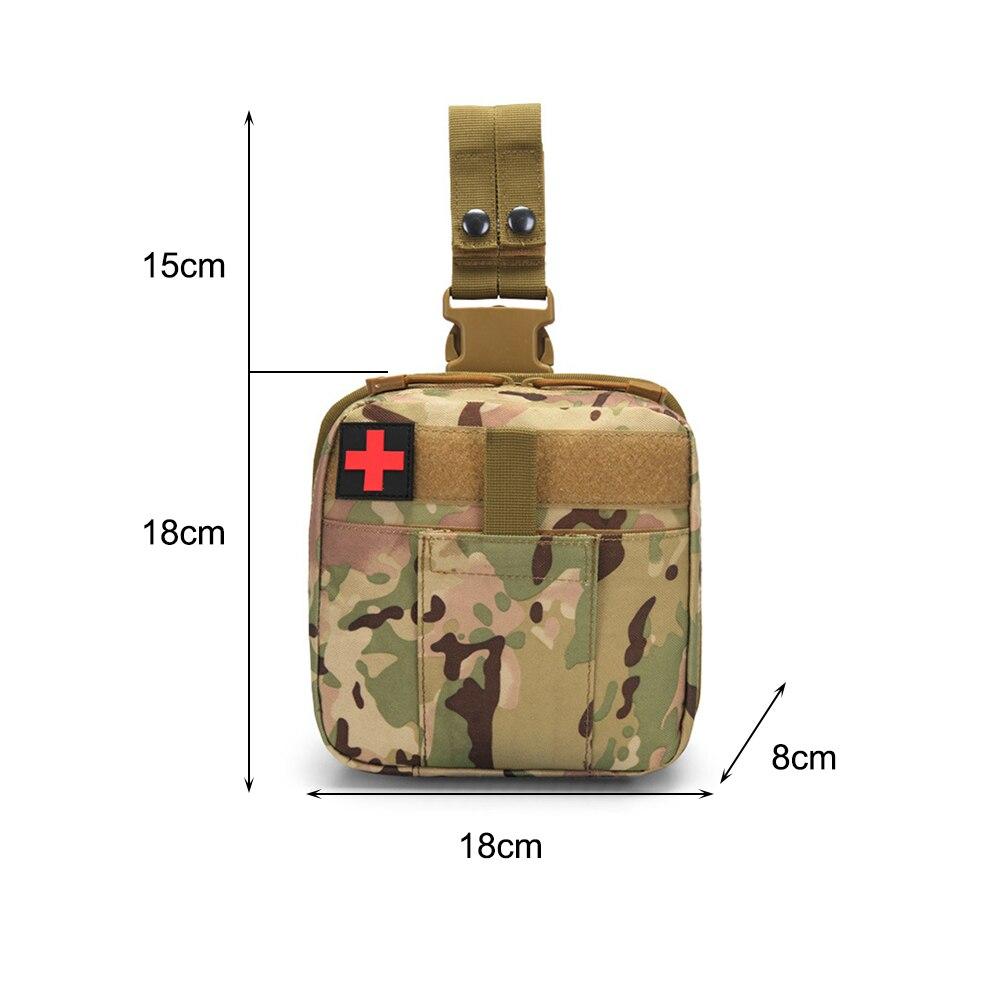 Buy Molle Pouch Military Tactical Leg Bag First Aid Kits Medical Bag ...