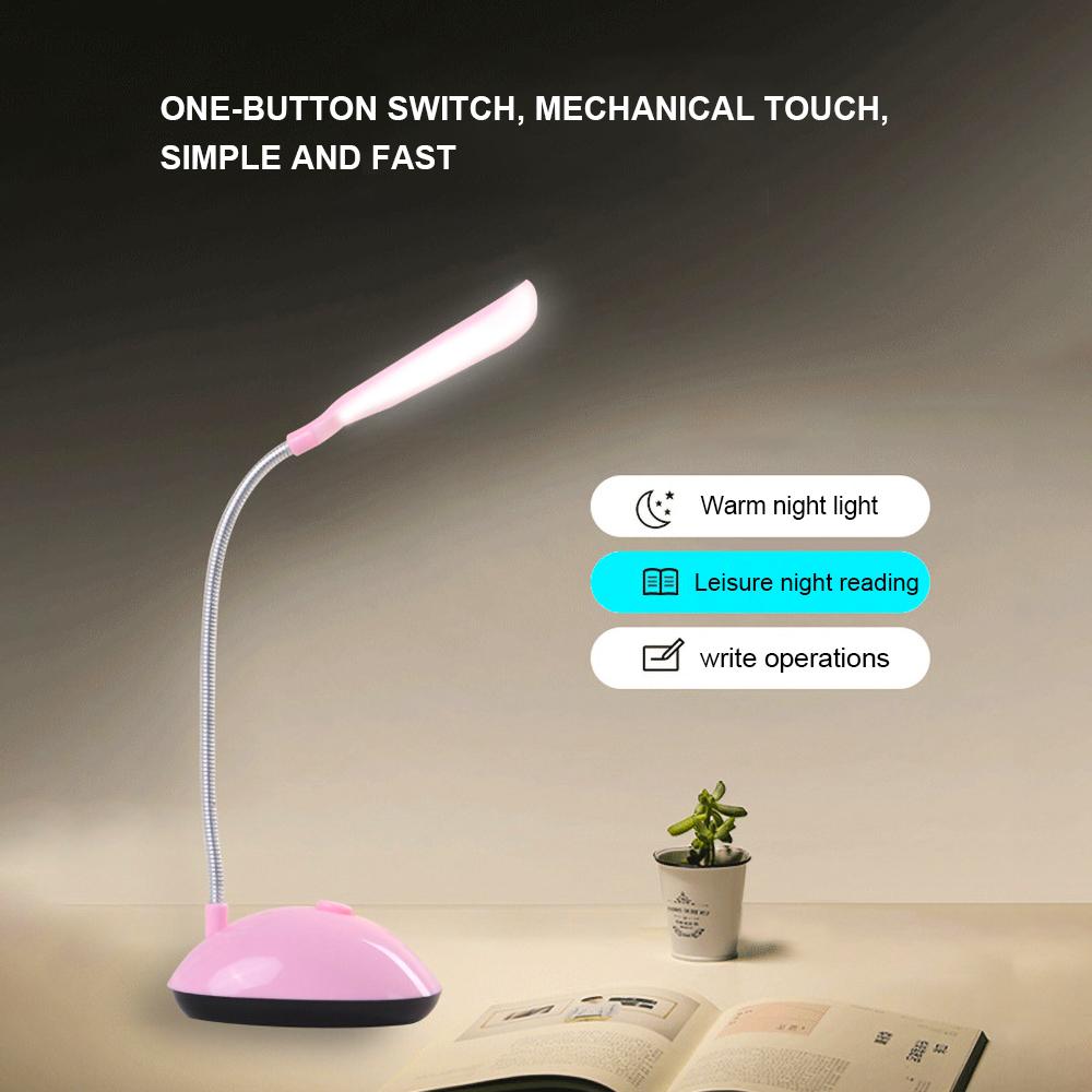 Buy Portable Mini Flexible 360 Degree Rotation Desk Table Lamp Soft ...