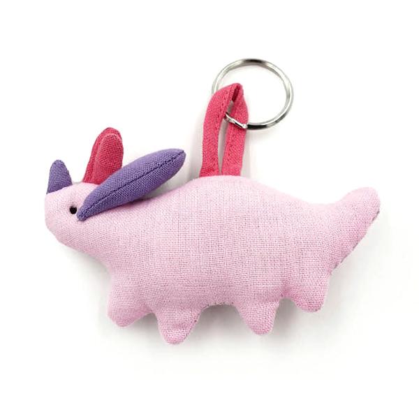 Buy ChildrenNepal Short Arm Sad Extinct Keyring Dinosaur Doll, Pink ...