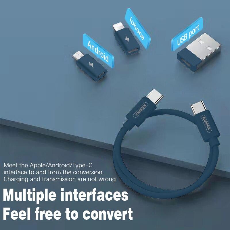 Mini Data Cable Set Storage Box 60w Quick Charge Multi Function Data ...