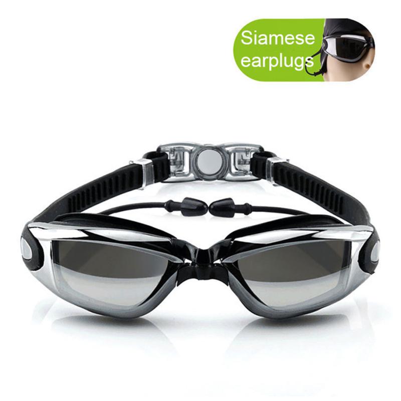 💰Kaufe Unisex Electroplated Plain Swimming Goggles Waterproof Anti-fog ...