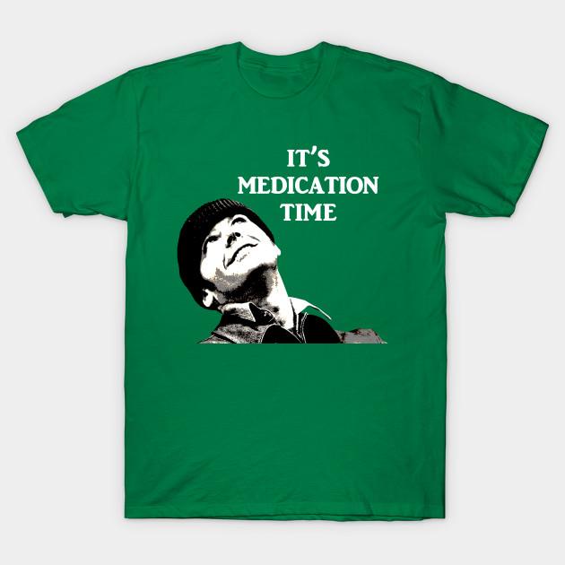 Buy Unisex Fashion TShirt medication time for dark backgrounds Print ...