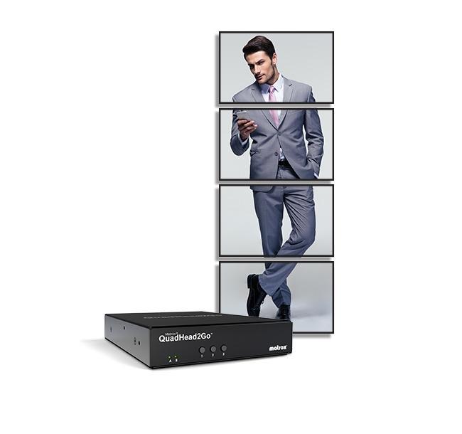 Buy Matrox Q2g-dp4k Quadhead2go Multi-monitor Appliance Controller at ...