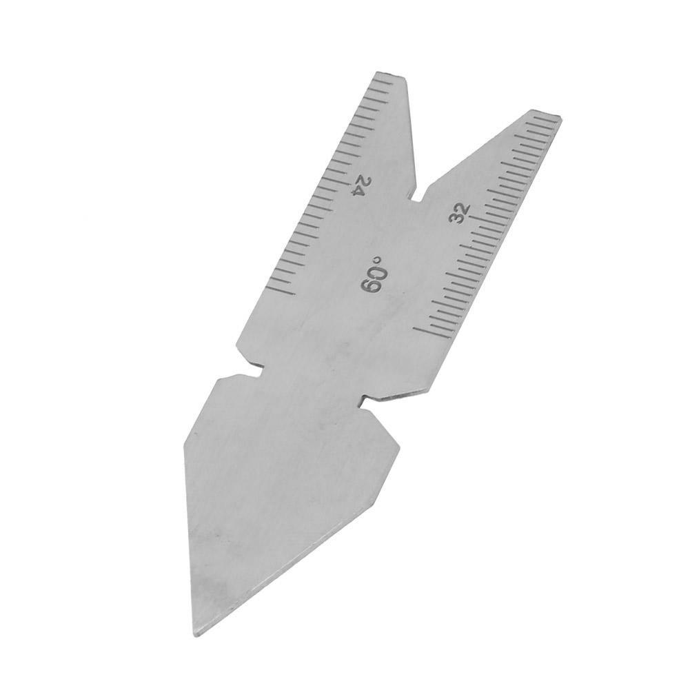 1Pcs Stainless Steel Center Fishtail Gauge Screw Thread Lathe Cutting ...