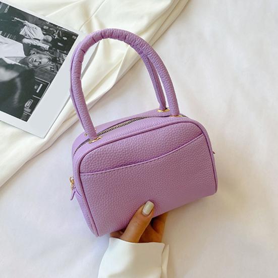 Buy Newest Women Stylish Simple Faux Leather Small Square Handbag ...