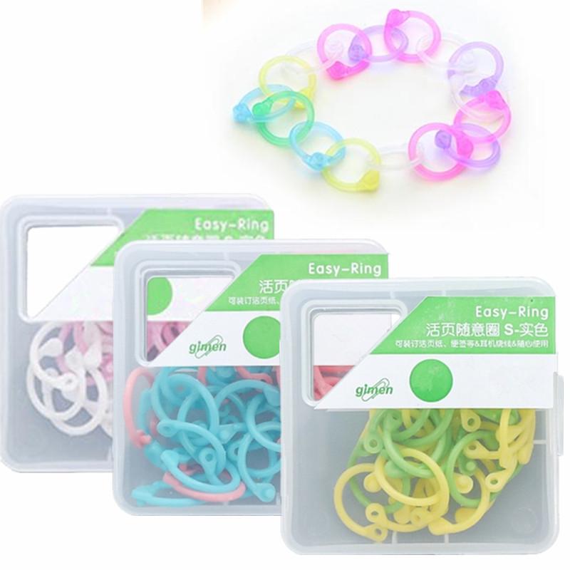 Buy DIY Multifunction Household School Random Circle Binding Paper Key ...