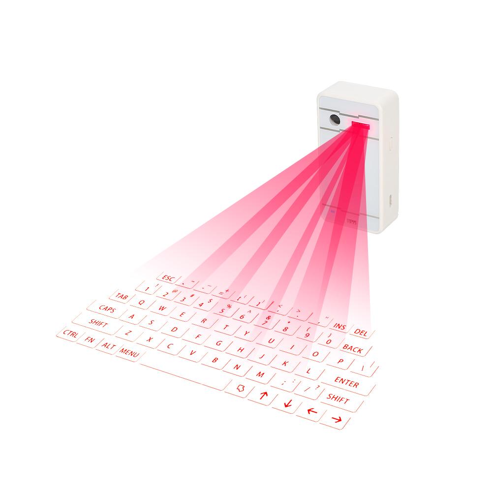 Buy Mini Laser Projection Keyboard BT Wireless Virtual Projector with ...