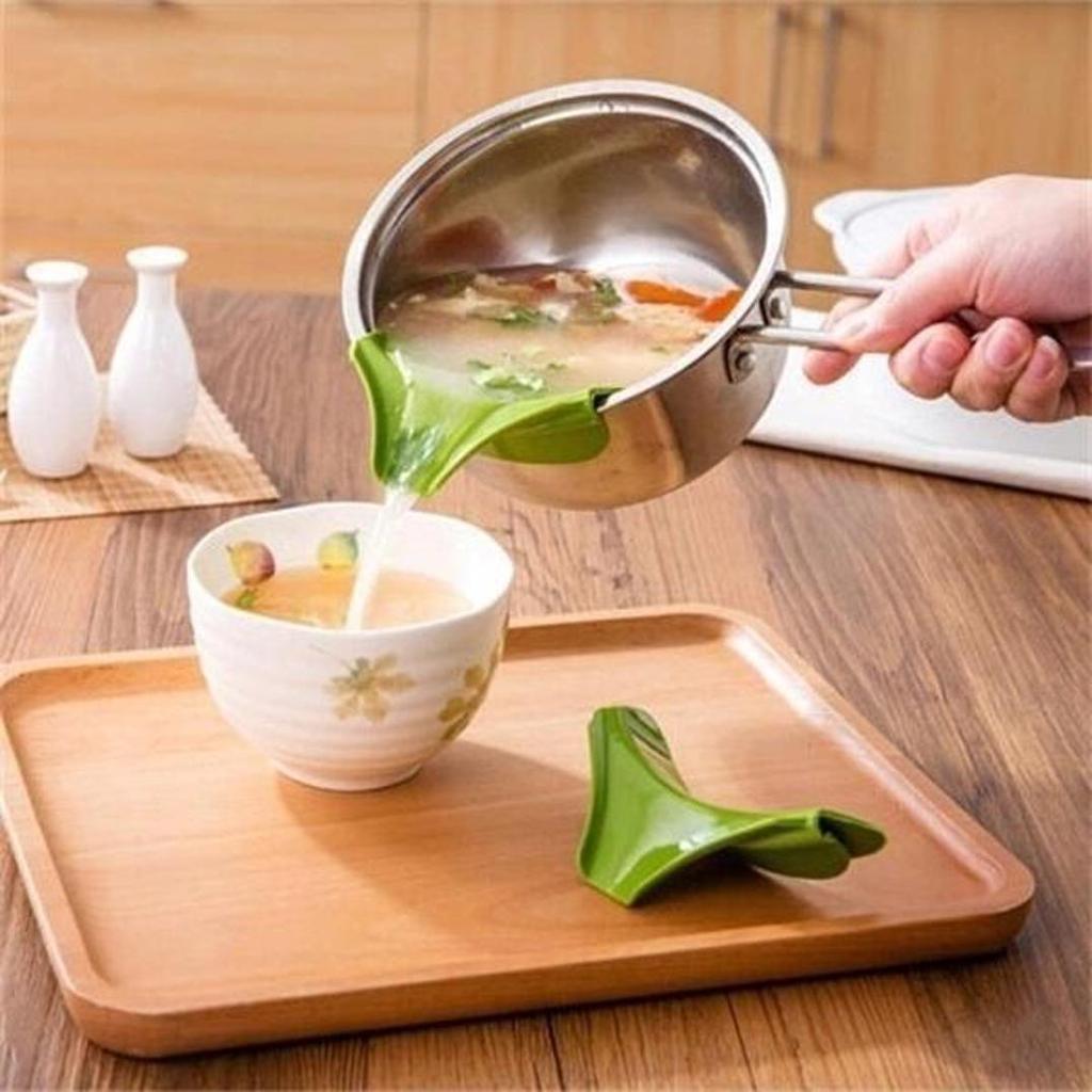 Buy Liquid Diversion Mouth Kitchen Pots Pans Round Rim Deflector Anti ...