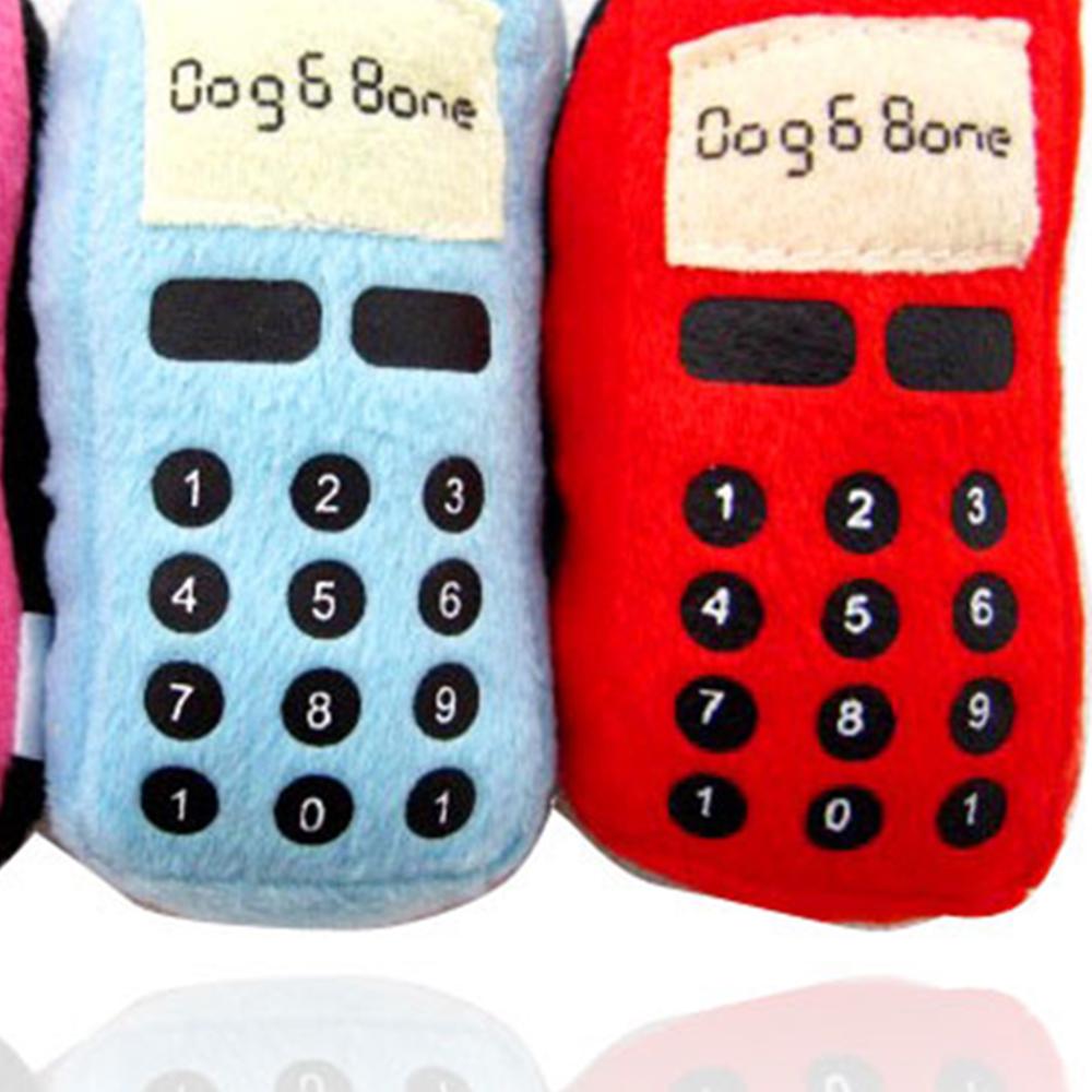 Buy Cute Plush Cell Phones Mobile Shape Squeaker Sound Dog Puppy Pet ...