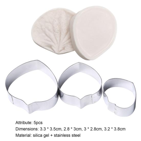 Buy 5Pcs/Set Cookie Cutter Creative Lightweight Anti-Rust Kitchen ...