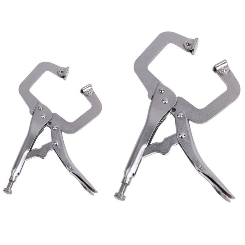 Buy Vise Grip Locking C Clamps Vice Sheet Metal Welding Work Pliers ...
