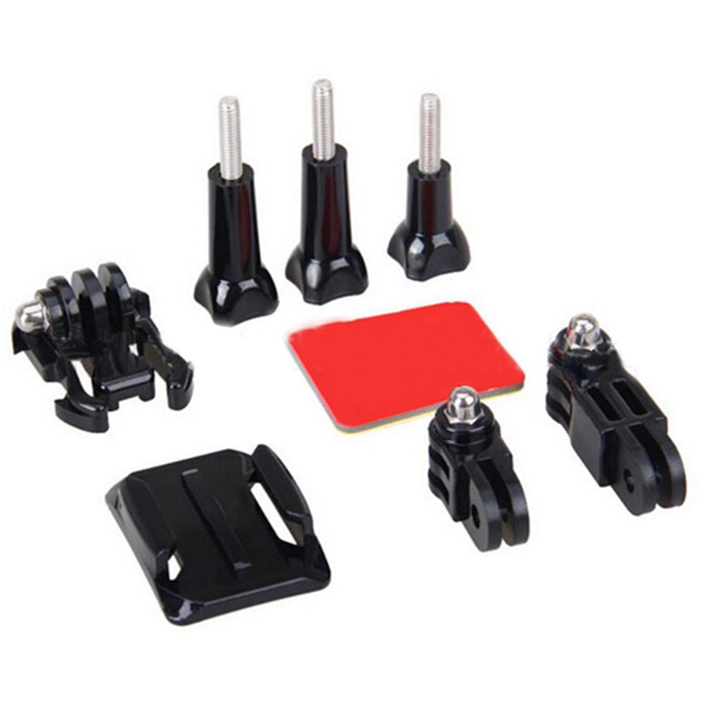 Buy Gopro Helmet Curved Adhesive Side Mount Set for Gopro Hero 4/3+/3/2 ...