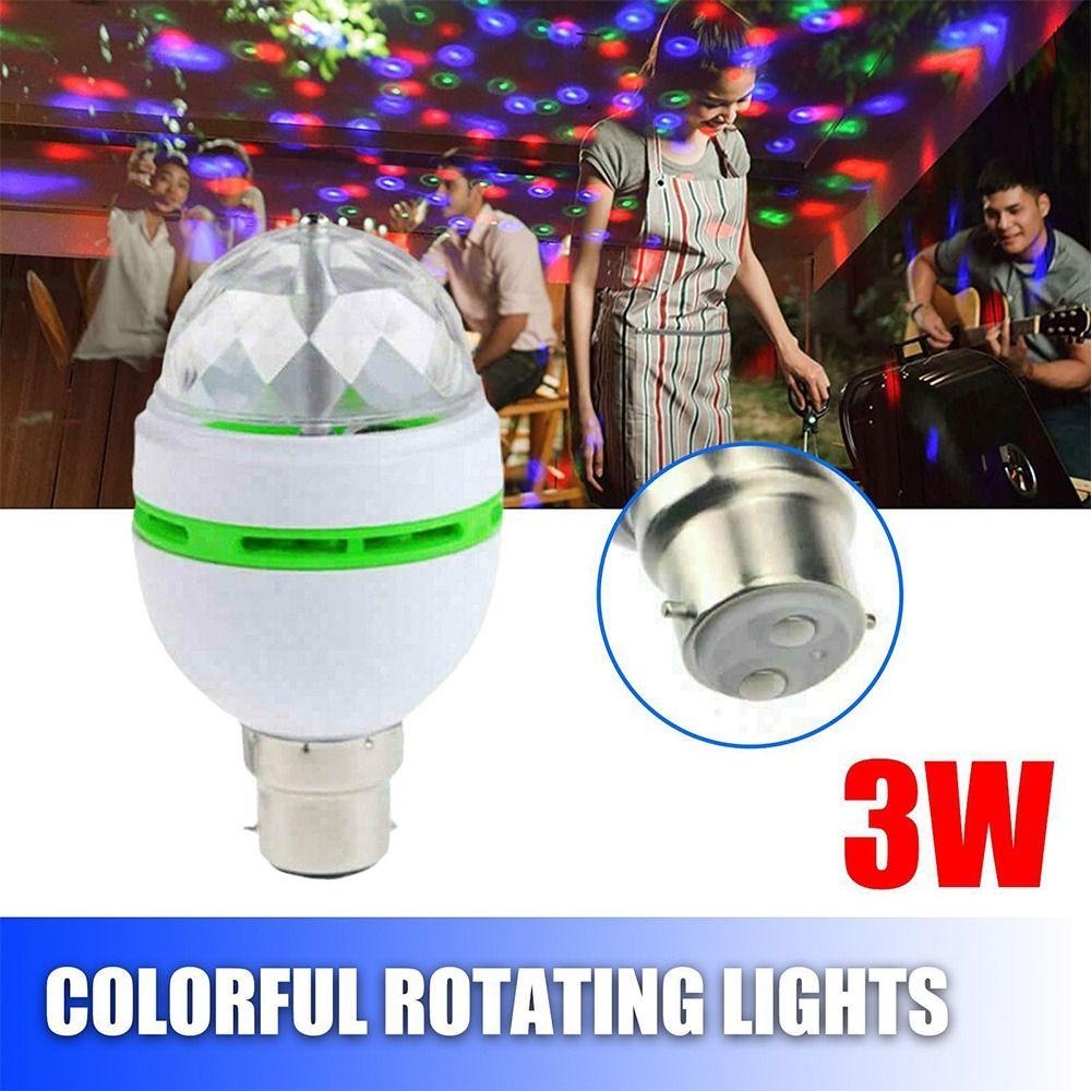 Magic B22 E27 DJ KTV Party Lamp Disco Lamp Crystal Ball Stage Light ...