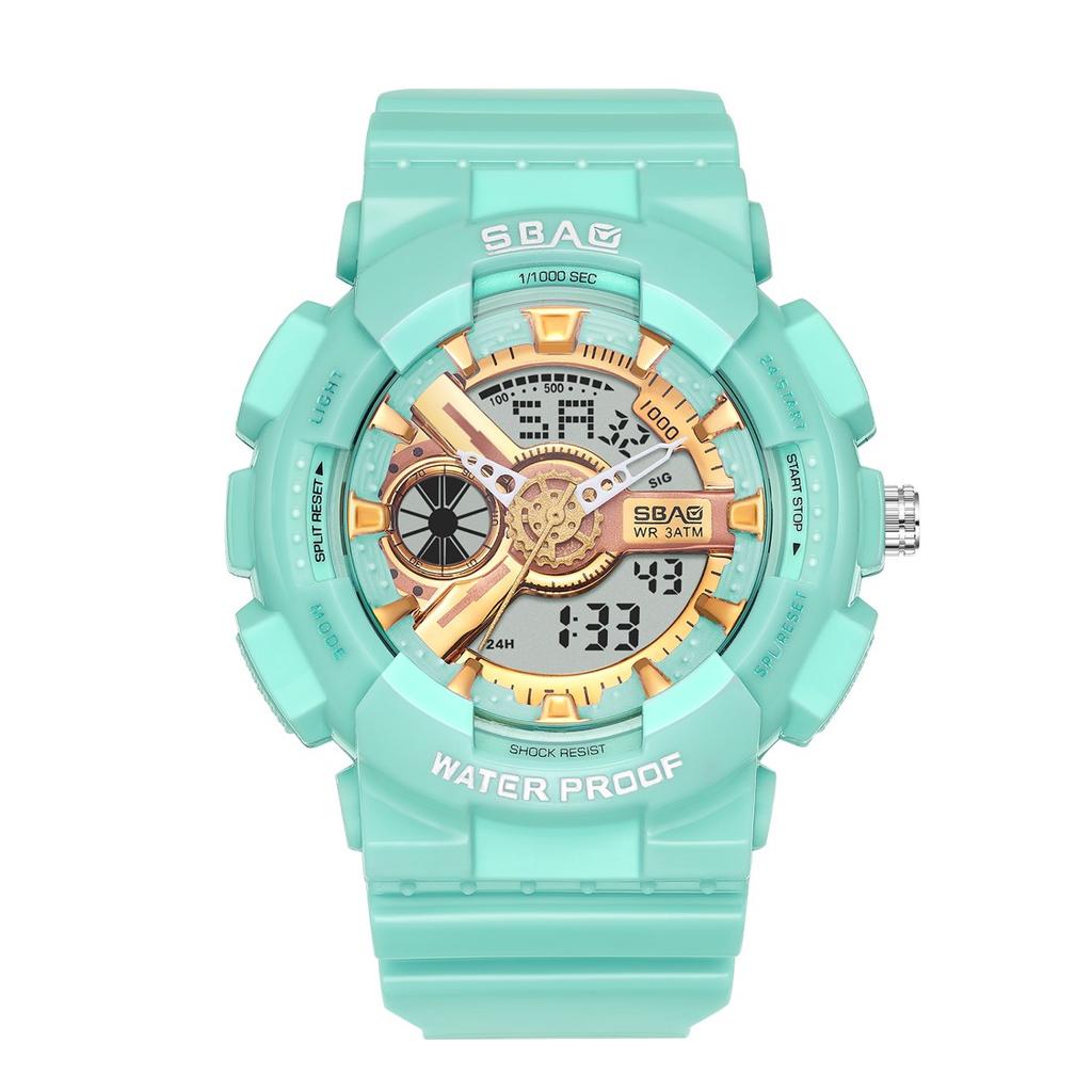 Buy SBAO Luxury Couple Wristwatches Men's Women's Digital Sport Watch ...