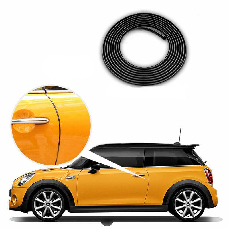 Buy Universal 5M 190" Rubber Car Body Side Door Edge Guard Bumper ...