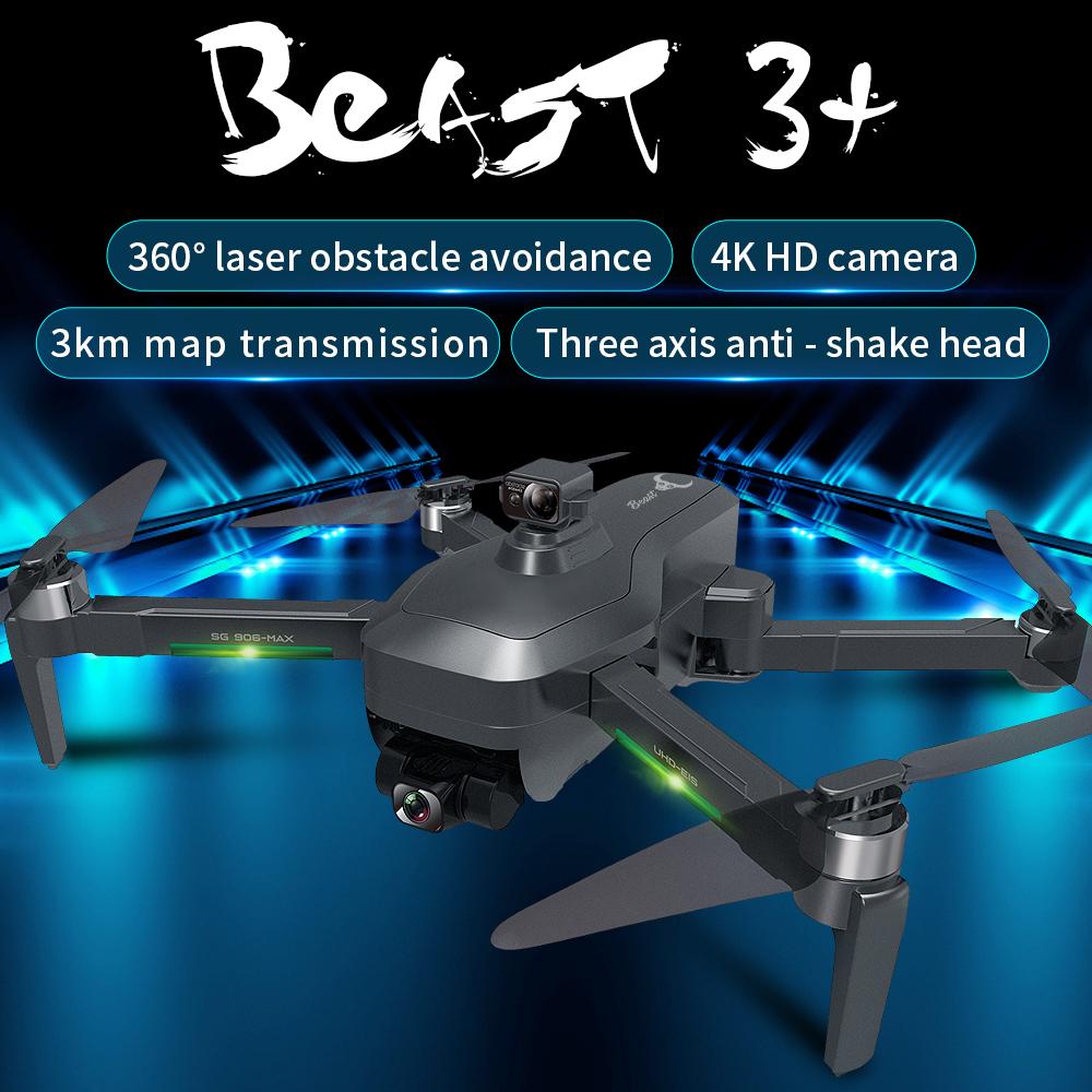 Cheap Camera Drone With 3 Axis Gimbal Professional 4K HD GPS WiFi FPV ...