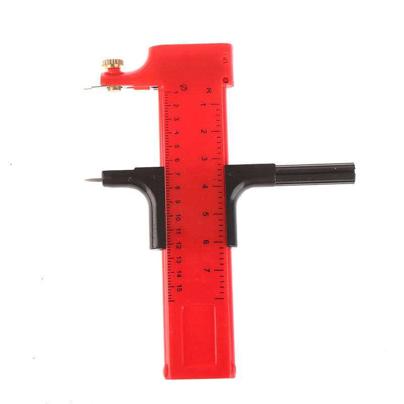 Buy Rotary Compass Circle Cutter Paper Drawing Plastic Compass ...