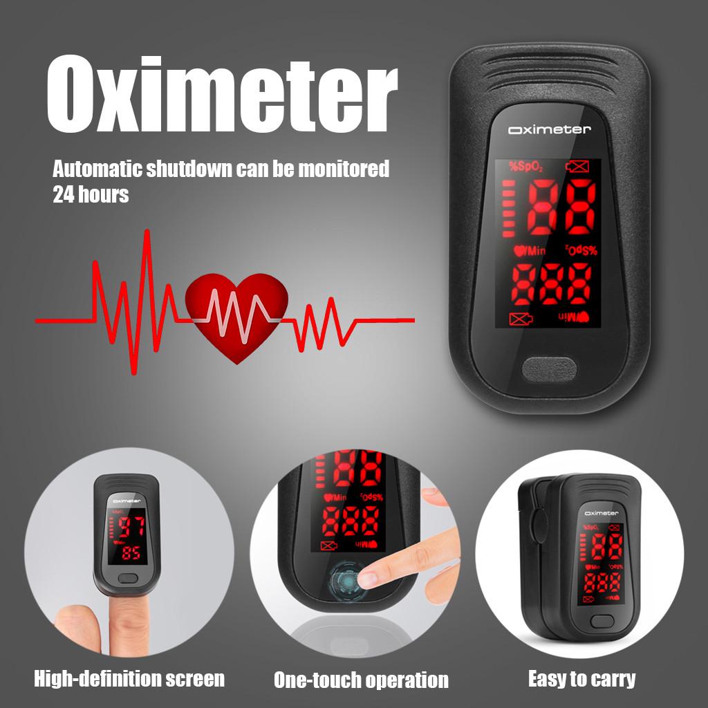 Buy Fingertip Blood Oxygen Saturation Monitor with LED Screen | Digital ...