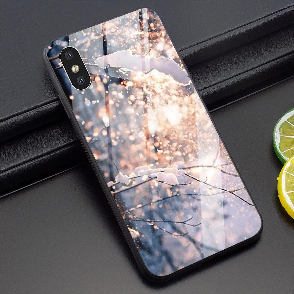 Cheap Landscape Winter Light Snow Phone Case For Redmi Note7 7Pro ...