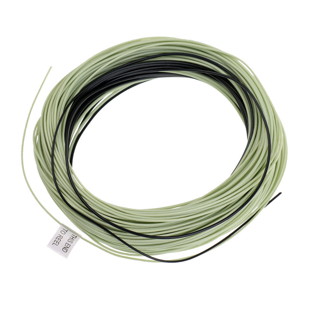 100FT Weight Forward Floating Fly Fishing Line Fly Line & Sink Tip WF4F ...