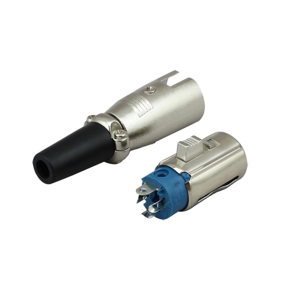 3 Pin XLR Connector Male Female Plugs Socket uygun fiyatlı satın alın ...