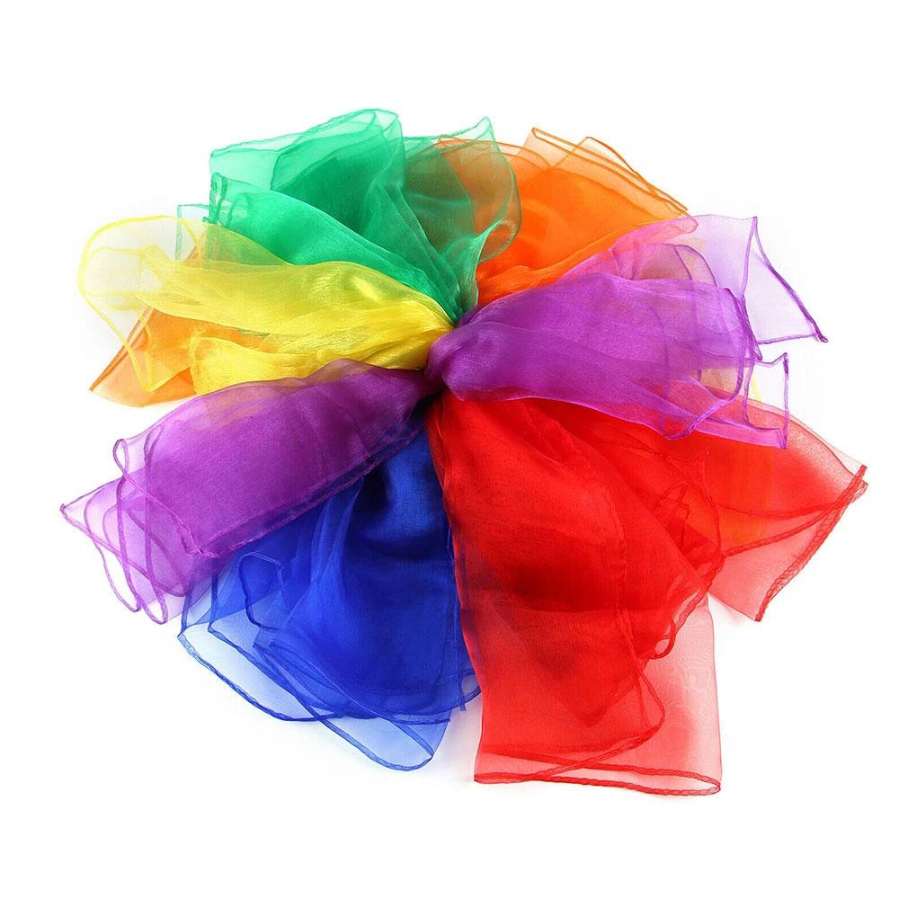 Cheap Pack of 12 Pcs Dance Autism Sensory Juggling Toy Scarves Kid ...