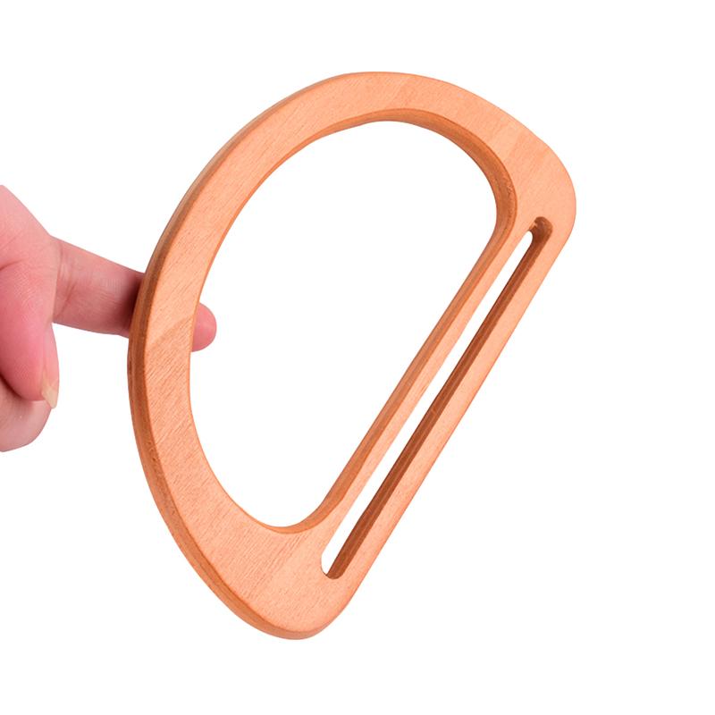 Wooden Handbag Bag Handle Replacement for DIY Bag Purse Making Craft ...