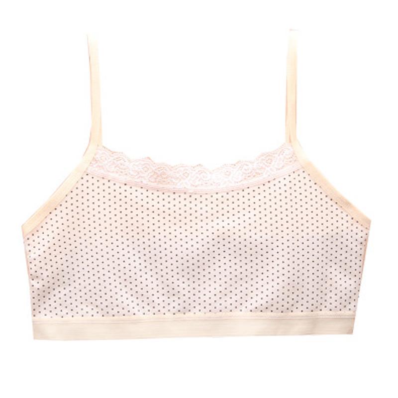 Buy Sports Bra Teens Training Girl Underwear Lace Bras Cotton Camisoles ...