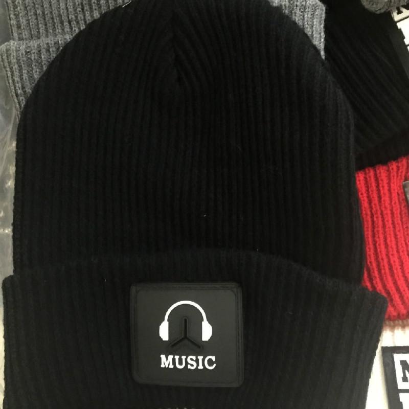 Buy Music Pattern Skullies Beanies Knitting Casual Adult Beanie Cap Hip ...
