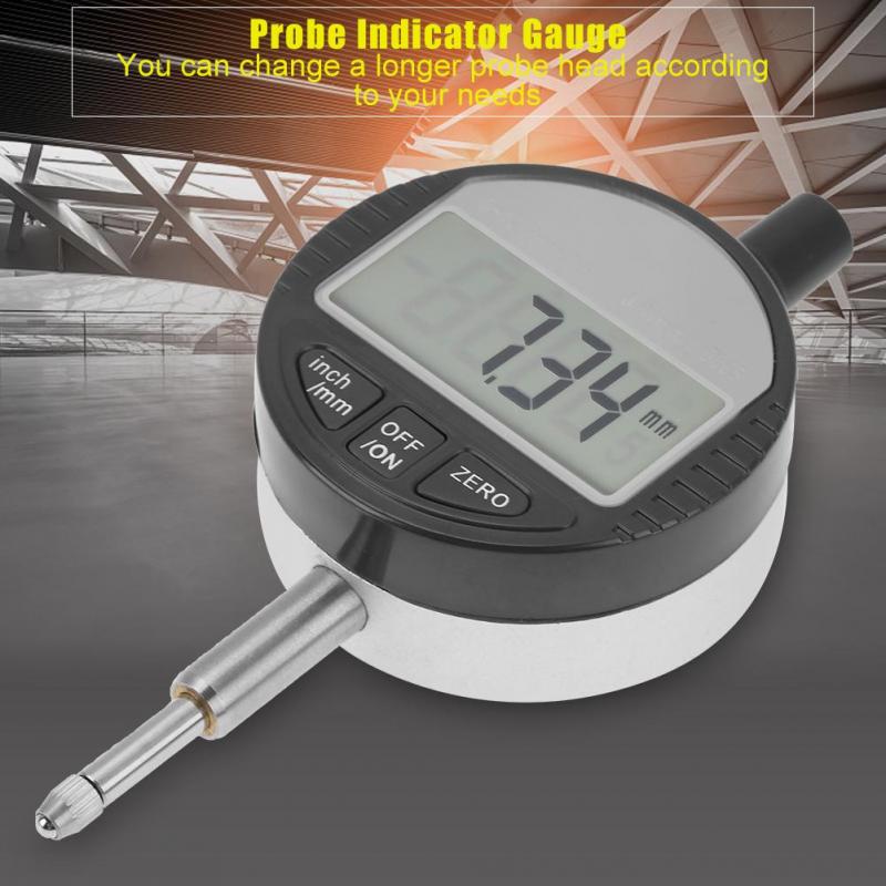 Large Screen Digital Probe Indicator Gauge for Machining Measurement 0 ...