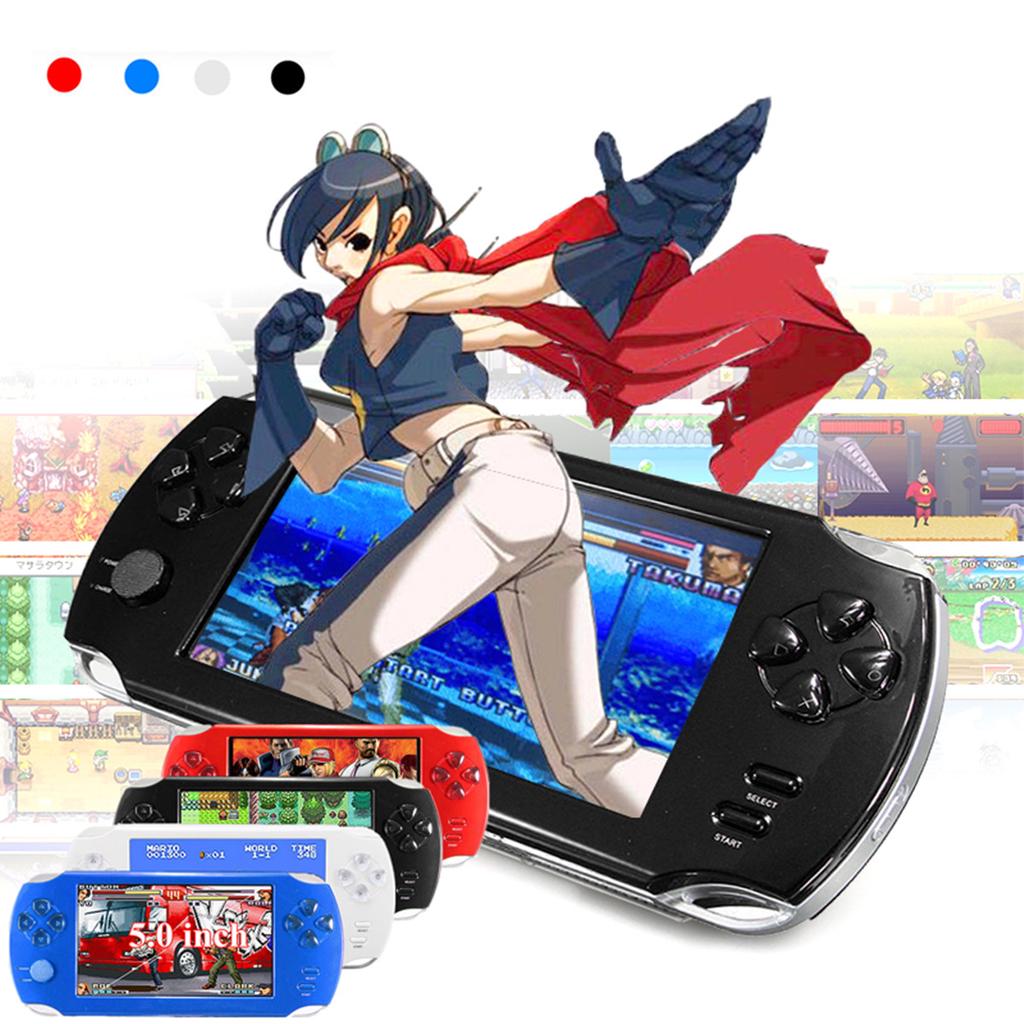 Buy A15 Rechargeable 5.0 Inch 8G Handheld Video Game Console MP4/MP5 ...