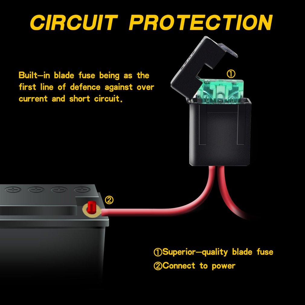 Portable Xenon Light Controller Socket Adapter Lamp Cable Wiring ...
