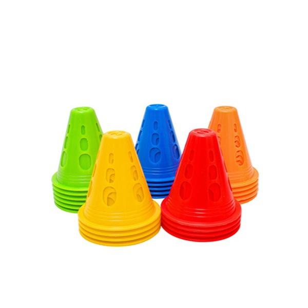 Buy 10Pcs Training Cone Soccer Rugby Training Roadblock Outdoor Sport ...